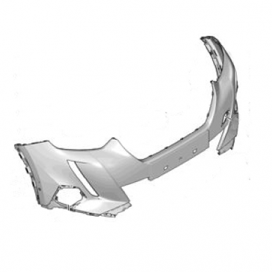 Pare-choc avant à peindre, voir spécifications pour votre PEUGEOT 2008